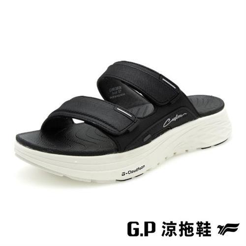 G.P 雲端鞋-穩定系列女款輕量緩震雙帶拖鞋G5638W-黑色(SIZE:36-39 共三色) GP|女運動拖鞋|ETMall東森購物網