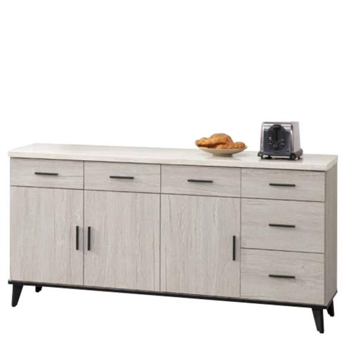 AS雅司-比比5.3尺仿石面碗盤櫃下座-160.4*43*80.9cm|餐櫃|ETMall東森購物網