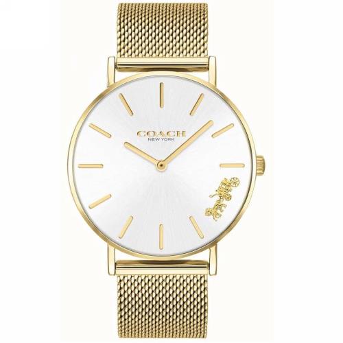 COACH 美國頂尖精品經典馬車米蘭式腕錶-玫瑰金-14503125|COACH|ETMall東森購物網