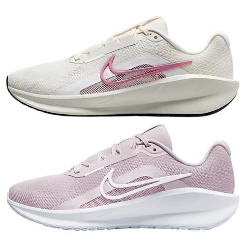 Nike 慢跑鞋 女鞋 Downshifter 13 米白/粉【運動世界】FD6476-004/FD6476-007|慢跑鞋|ETMall東森購物網