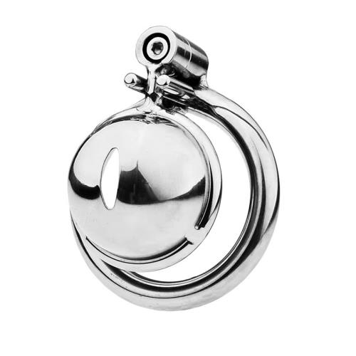 壞男情趣 超短CB六角不銹鋼鳥籠男貞操鎖頭盔式禁錮-直徑45mm|情趣工具箱|ETMall東森購物網