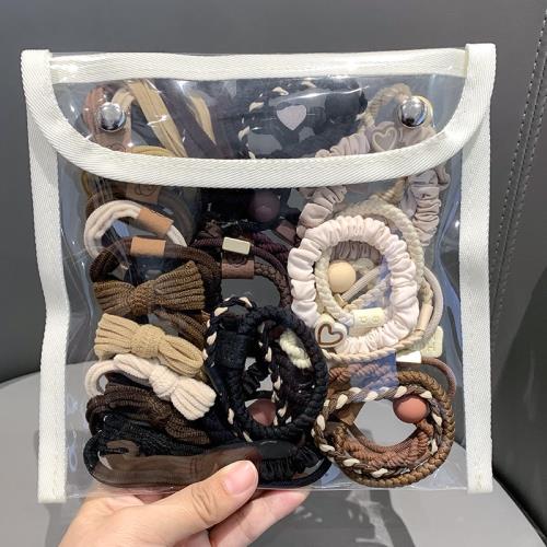 CS22 咖啡奶茶色高彈耐用髮圈-40入|髮圈|ETMall東森購物網