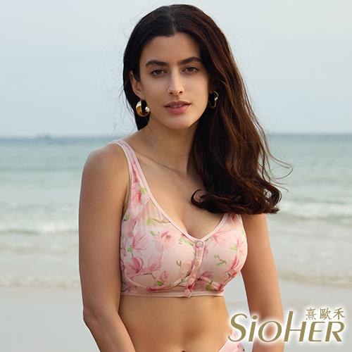 SiOHER法式訂製真絲感前扣內衣|無痕/無鋼圈內衣|ETMall東森購物網