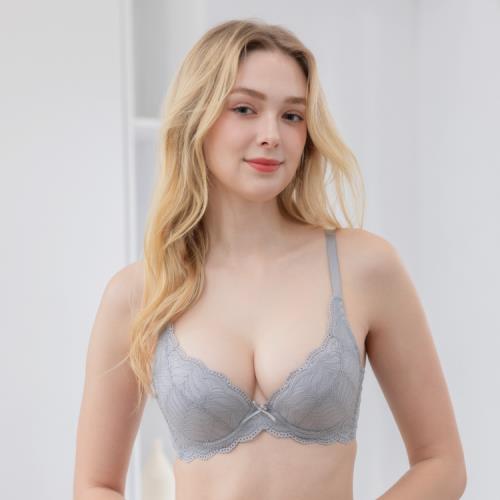 La Felino - 永恆季節絲棉款內衣 - 永恆淺灰【L5016-94】|內衣內褲|ETMall東森購物網