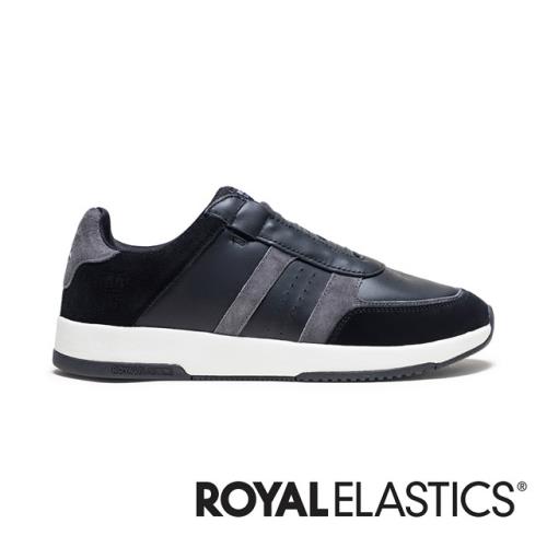ROYAL ELASTICS ICON ULTRA LUX 黑灰真皮運動休閒鞋 (女) 97443-998|休閒鞋|ETMall東森購物網