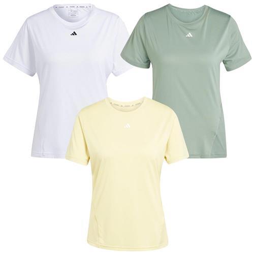 Adidas 短袖上衣 女裝 排汗 白/綠/黃【運動世界】IT7419/JC9821/JC9822|短袖|ETMall東森購物網