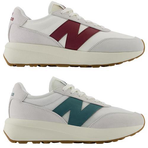 New Balance 370 休閒鞋 男鞋 女鞋 海鹽紅/海鹽綠 U370CB-D/U370CC-D|休閒運動鞋|ETMall東森購物網