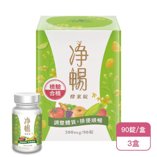 【大漢酵素】淨暢酵素錠X3瓶 全素(90錠/瓶)|酵素|ETMall東森購物網