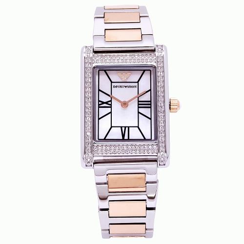 EMPORIO ARMANI羅馬假期時尚秀優質女性腕錶-半金-AR11626|金秋購物節，全站最高39%回饋，消費滿額再抽999黃金 ...