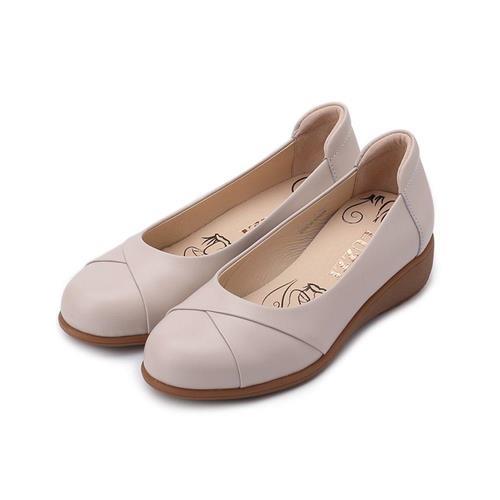 LUZZI 折邊休閒鞋 米 女鞋 鞋全家福|淑女鞋|ETMall東森購物網