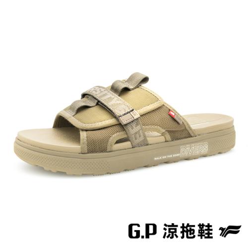 G.P(男)d6系列 IKARO套式拖鞋 男鞋-橄欖綠色|男運動拖鞋|ETMall東森購物網