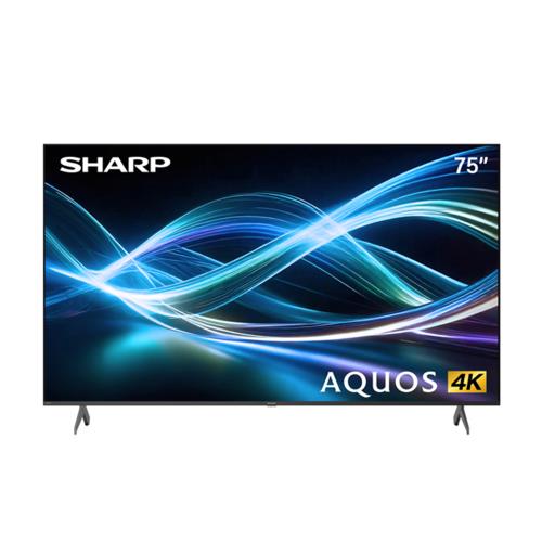 夏普SHARP 75吋 AQUOS 4K UHD Google TV連網顯示器 4T-C75HJ6000X|Sharp夏普電視|ETMall東森購物網