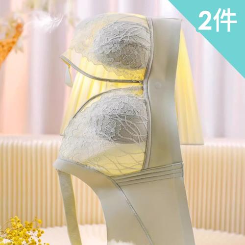【enac 依奈川】2件組 ☆ 輕裸透膚蕾絲兔耳杯無鋼圈內衣/性感內衣/女內著/無痕內衣(隨機)|無鋼圈/軟鋼圈|ETMall東森購物網