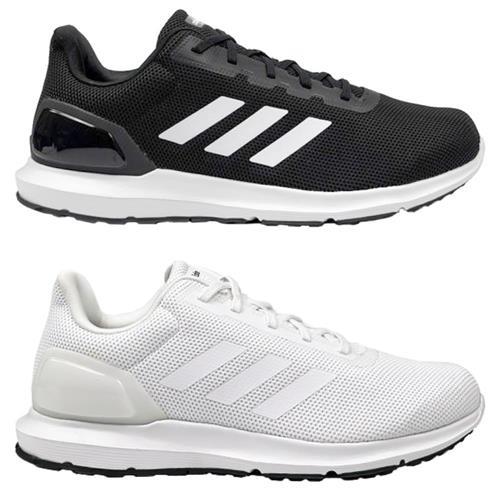 Adidas 慢跑鞋 男鞋 緩衝 Cosmic 2 黑/白【運動世界】F34877/F34876|慢跑鞋|ETMall東森購物網