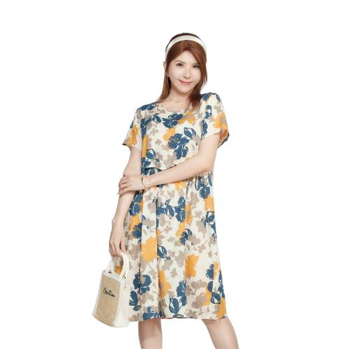 蘭陵(5入)陽光朝氣長版洋裝N03-07-ECTV|短袖洋裝|ETMall東森購物網