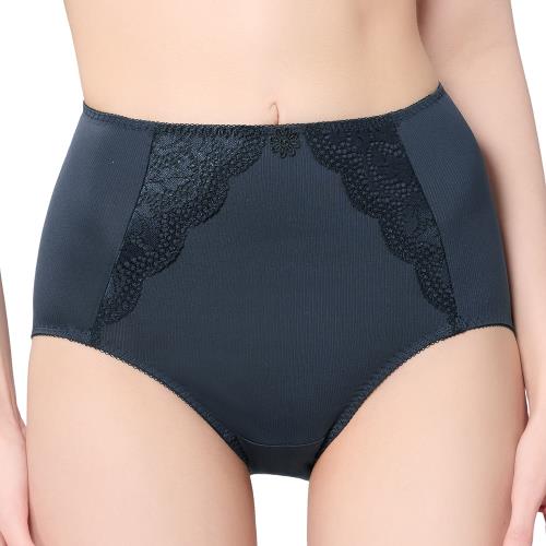 【Swear 思薇爾】 舒漾Bra系列L-3XL涼感消臭蕾絲高腰三角女內褲(科技藍)|思薇爾|ETMall東森購物網