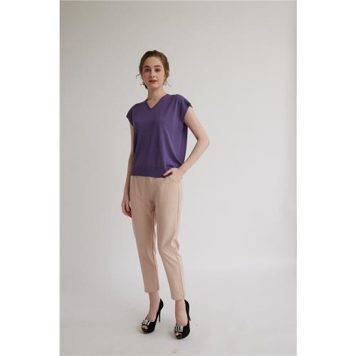 QWI極細光感亞麻褲特惠(2入)2L/3L|七分褲/九分褲|ETMall東森購物網