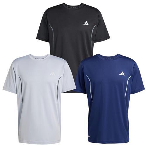 Adidas 短袖上衣 男裝 吸濕排汗 黑/灰/藍【運動世界】JZ8488/JZ8490/JZ8491|短袖|ETMall東森購物網