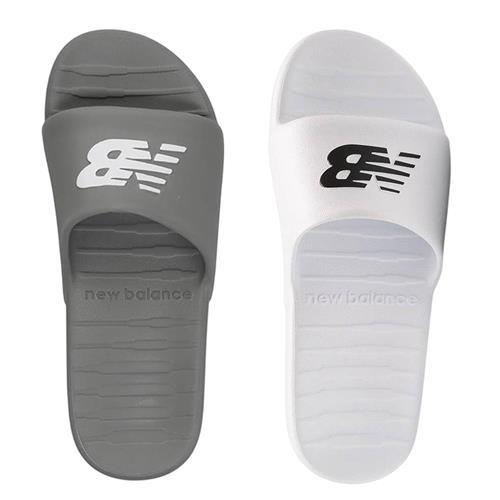 New Balance 防水拖鞋 男鞋 女鞋 灰/白 SUF100C1-D/SUF100E1-D|男運動拖鞋|ETMall東森購物網