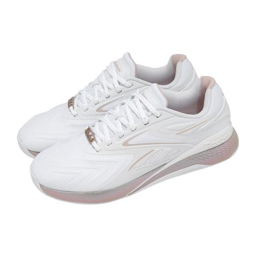 Reebok 訓練鞋 Nano X5 Edge 男鞋 白 紫 緩震 穩定 運動鞋 100249417|訓練/運動鞋|ETMall東森購物網